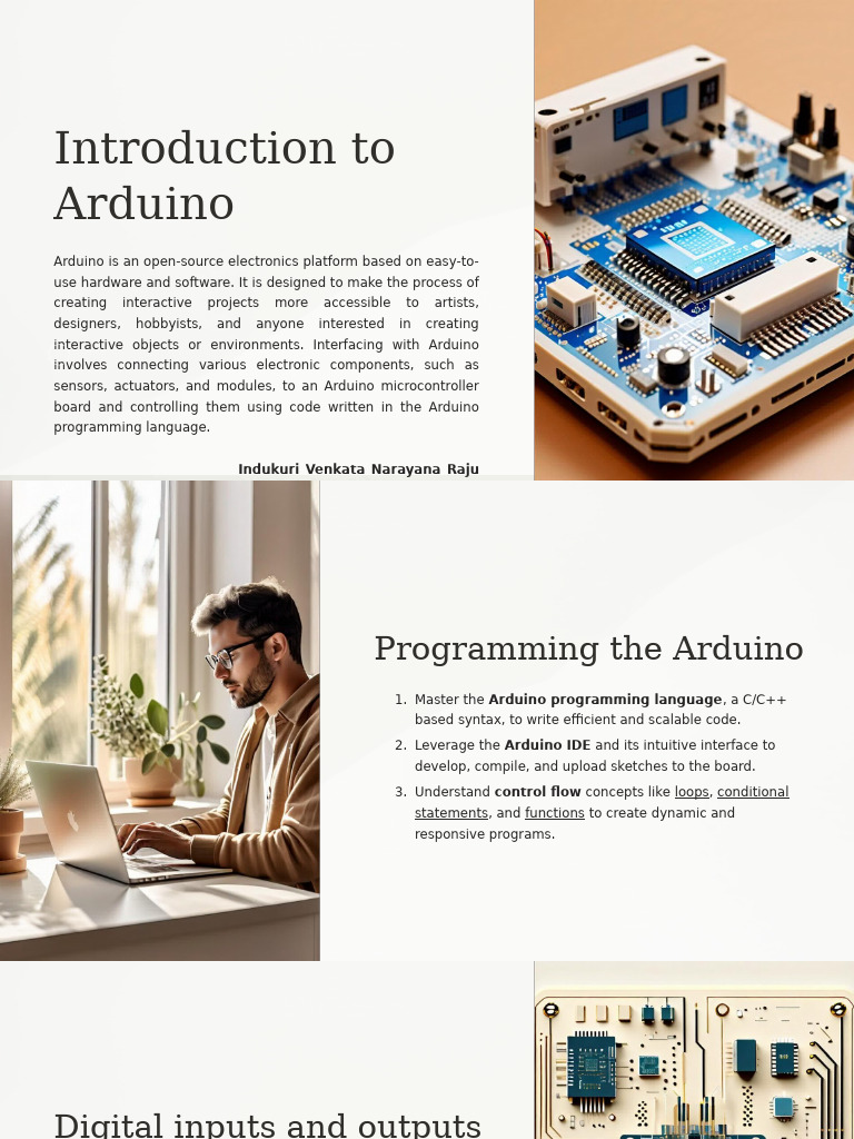 Introduction-To-Arduino Mooc 2 | PDF