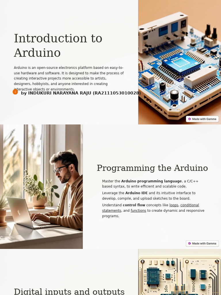 Introduction To Arduino | PDF