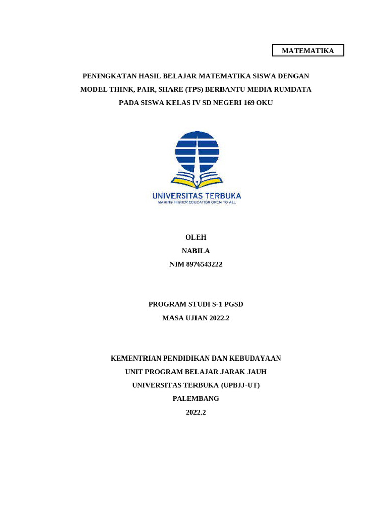 Latihan Ke 5 Nabil | PDF