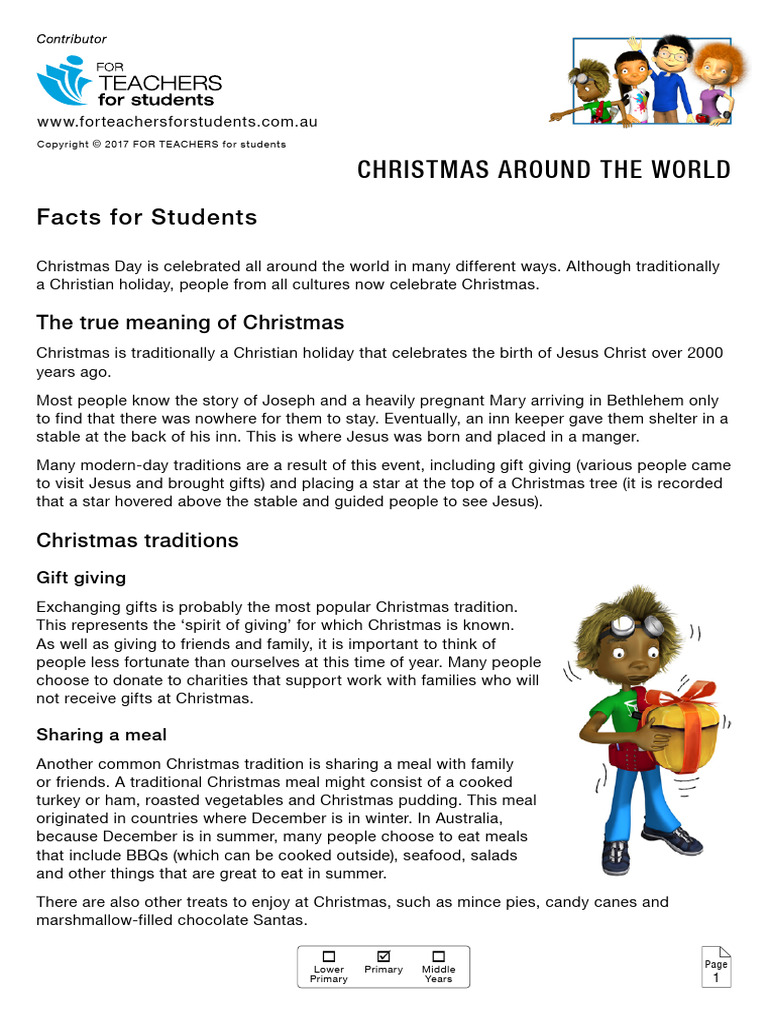 Christmas Facts | PDF