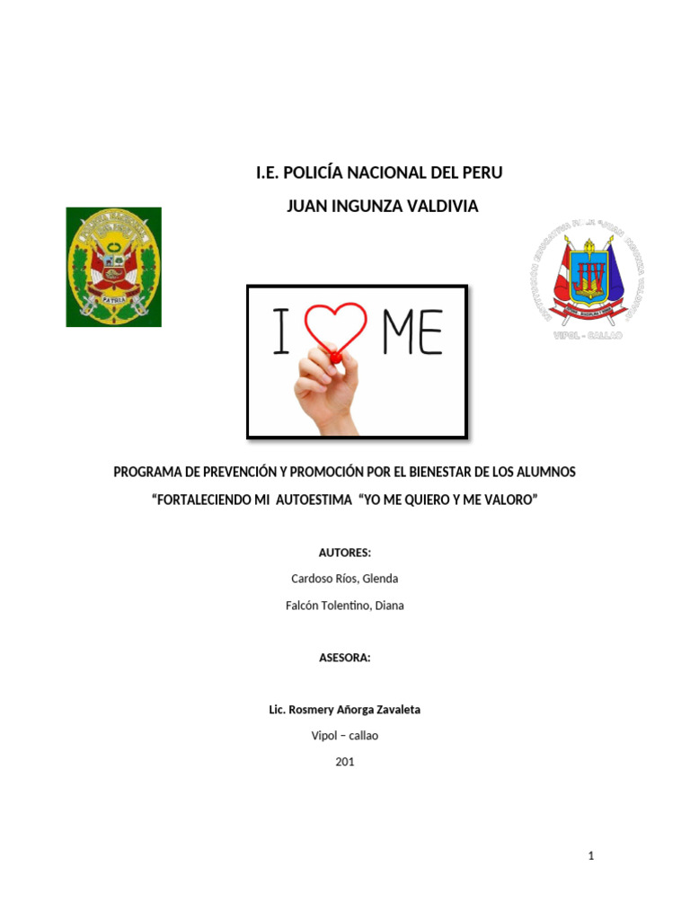 Programa Autoestima Oficial | PDF