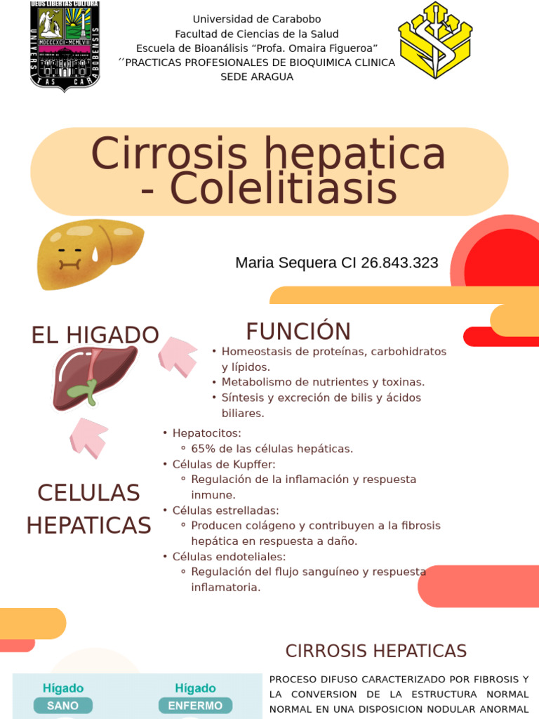 Cirrosis Hepatica Colestasis | PDF | Organ (Anatomy) | Exocrine System