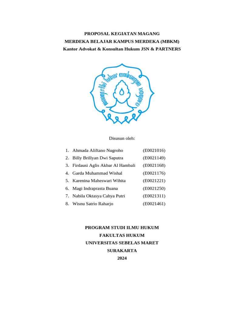 Baru BGT - Proposal Magang MBKM Fix | PDF