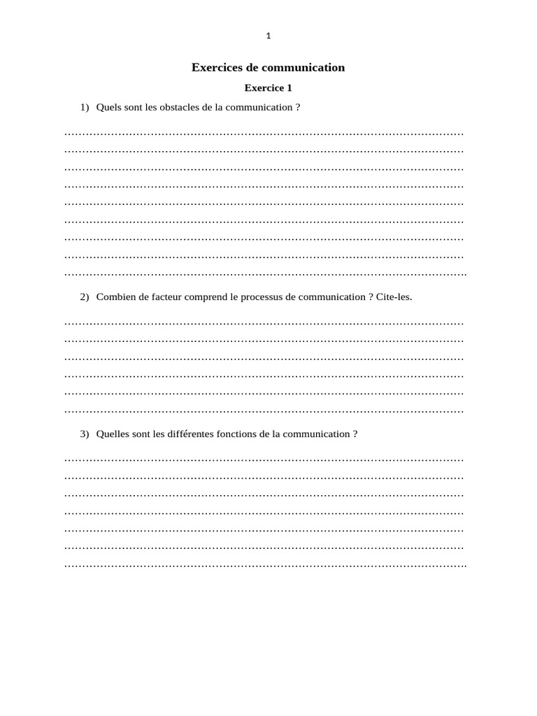Exercices de Communication GSM 3 | PDF