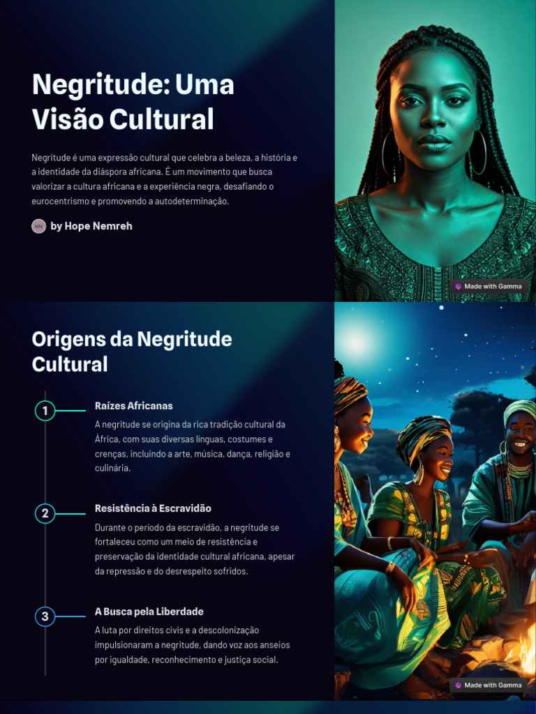 Negritude Uma Visao Cultural | PDF