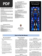Complete Guide to Praying the Rosary | PDF | Lord's Prayer | Rosary