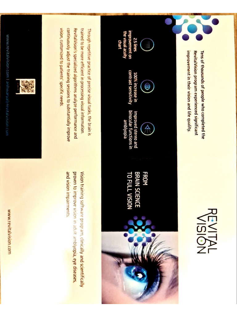 Revital Vision Therapy | PDF