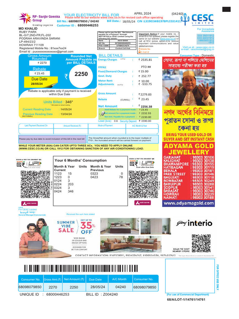 Bill | PDF