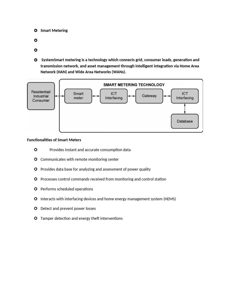 SMART Metering System | PDF