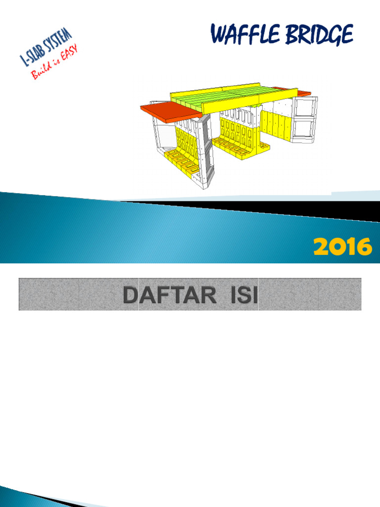 Presentasi Waffle Bridge | PDF