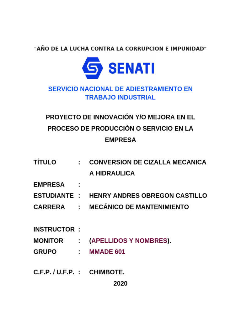 Proyecto (1) | PDF