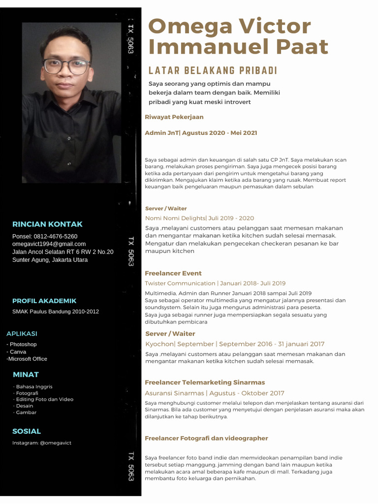 Omega Victor Immanuel Paat | PDF