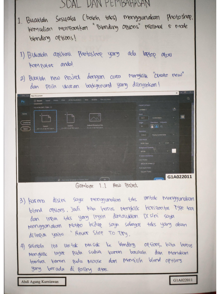 Blending Options | PDF