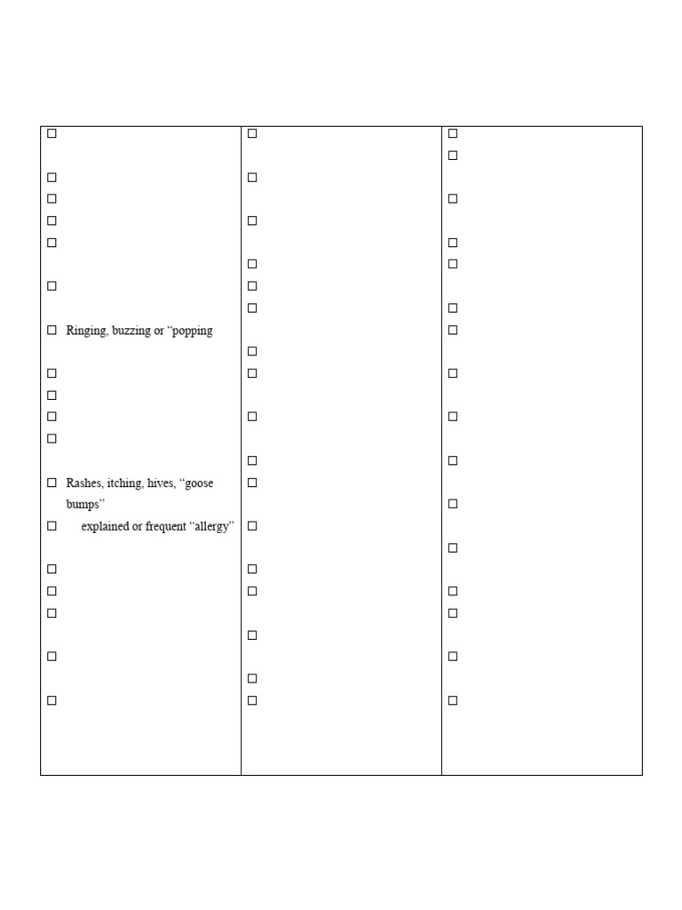 My Stress Signs and Symptoms | PDF