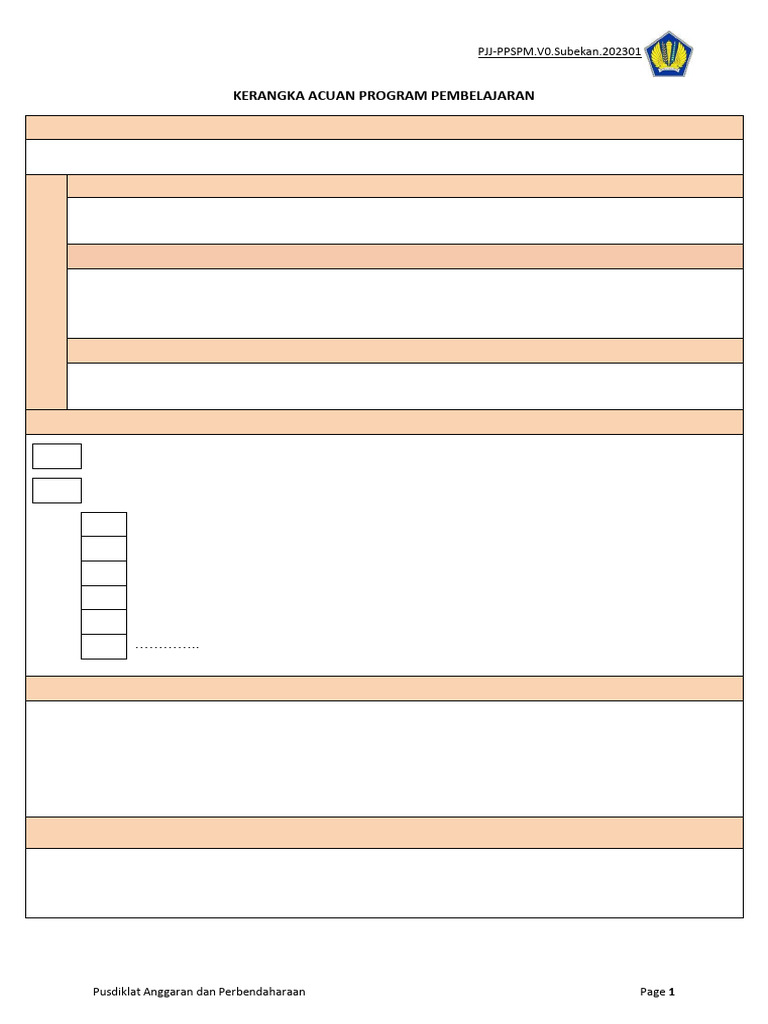 Kap PJJ PPSPM 2023 | PDF