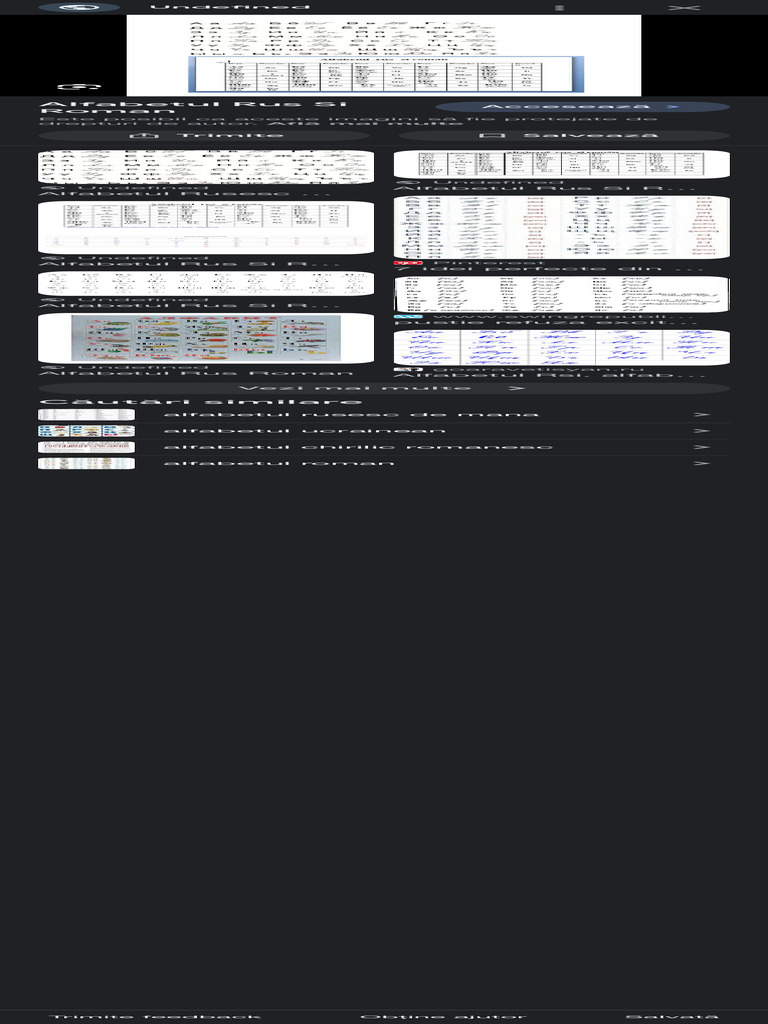 Alfabet Rus Roman - Căutare Google | PDF