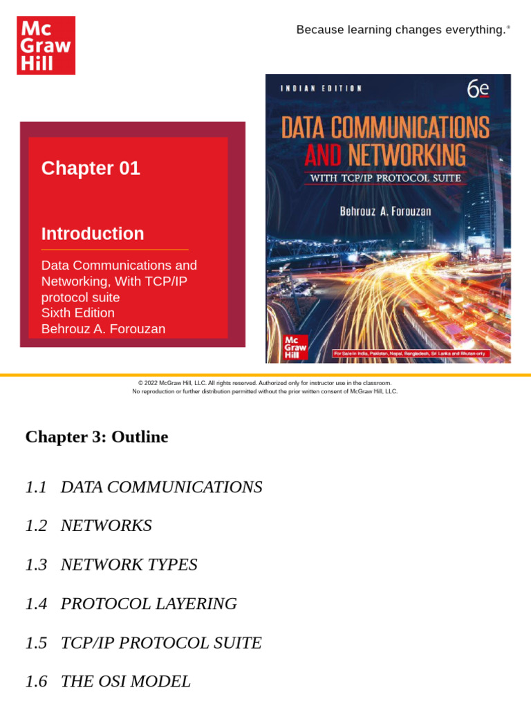 Forouzan6e ch01 PPTs Accessible | PDF
