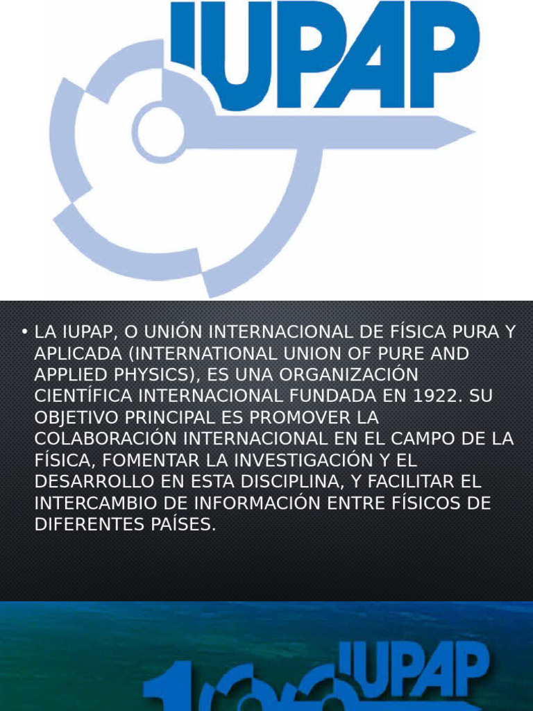 Iupap | PDF