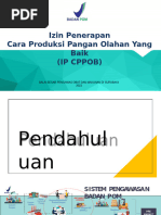 Tata Cara Pendafataran IP CPPOB Melalui E-Sertifikasi | PDF