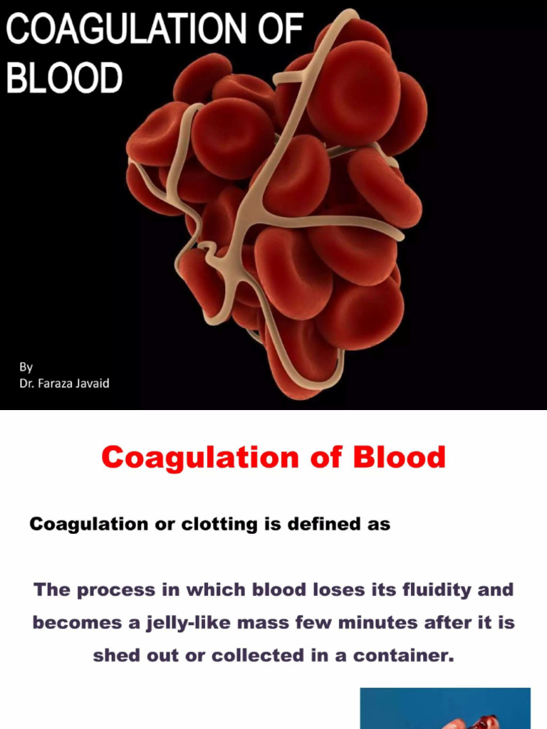Coagulation & Anticoagulants | PDF