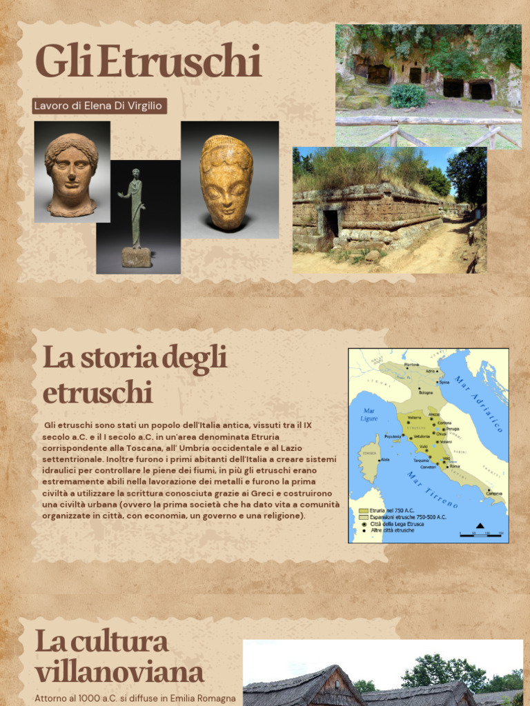 Gli Etruschi - 20240508 - 073658 - 0000 | PDF