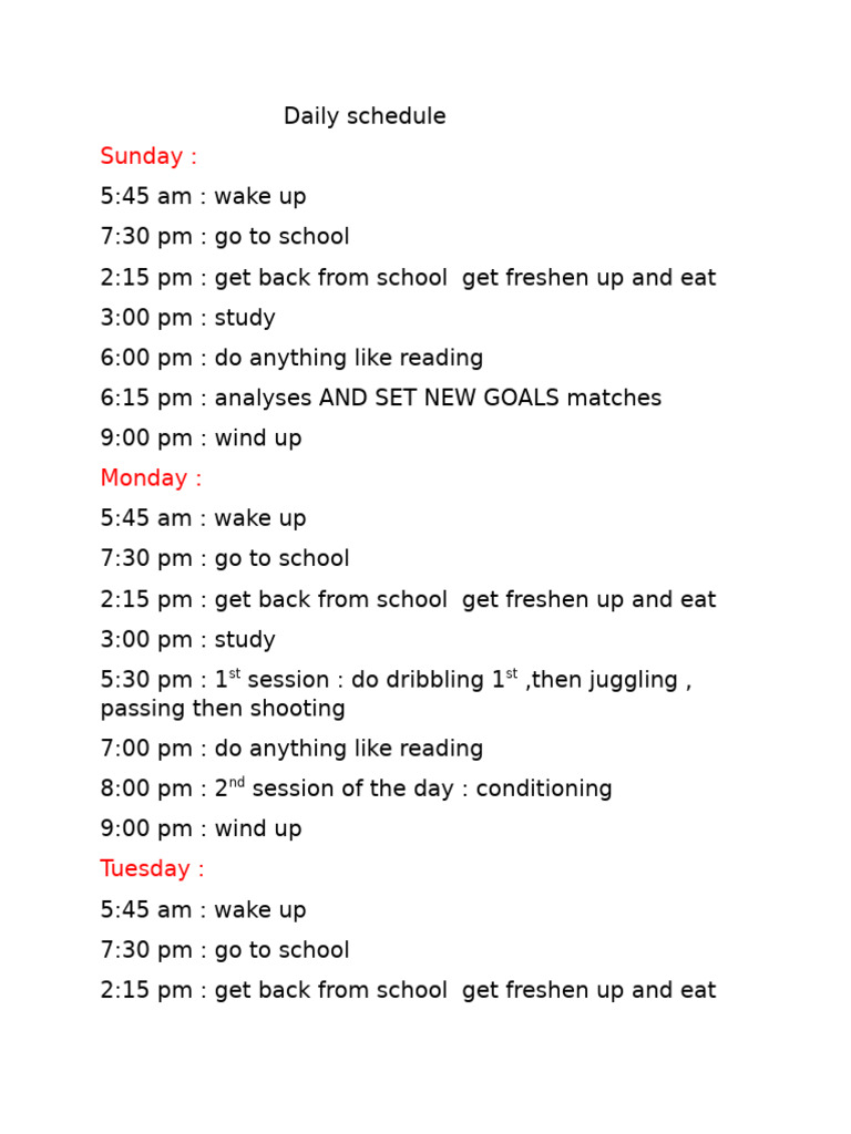 AMAAN SCHEDULE | PDF AMAAN SCHEDULE | PDF