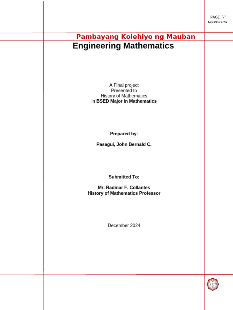DMDPNHS Research Template | PDF