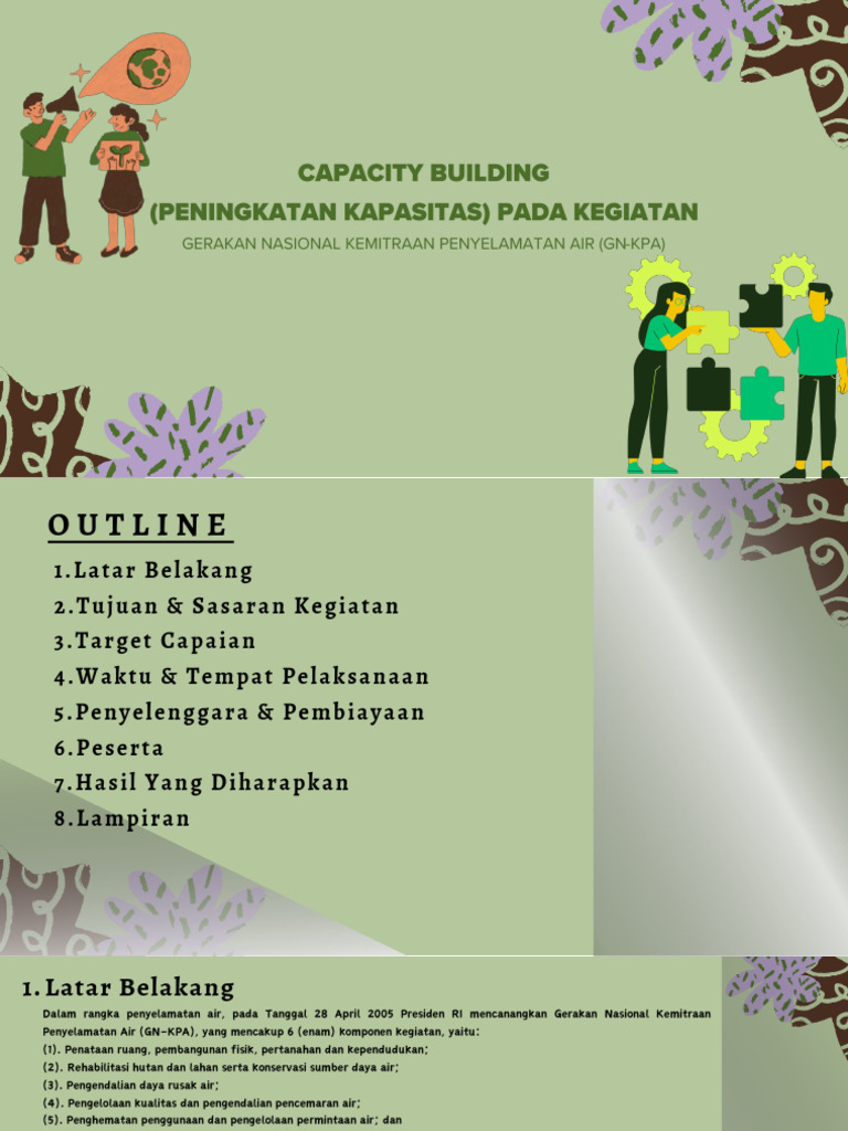 PROPOSAL CAPACITY BUILDING GN-KPA Rev 5 | PDF