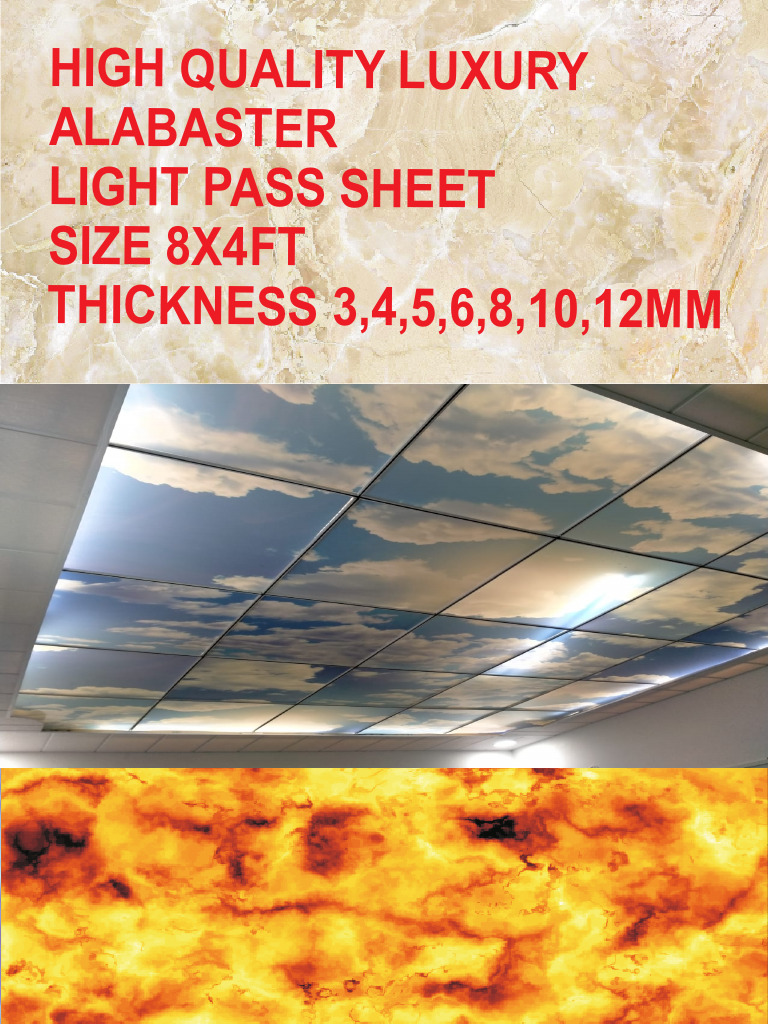 Luxury Alabaster Sheet Design | PDF