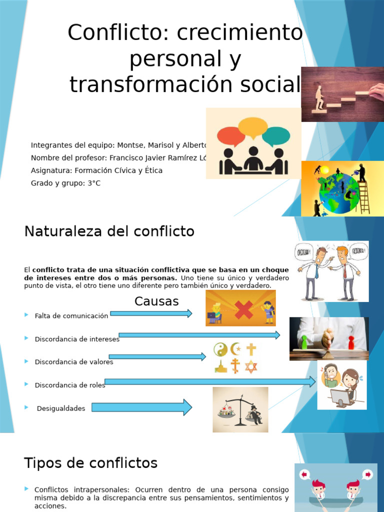 FCE Presentacion Sobre El Conflicto | PDF