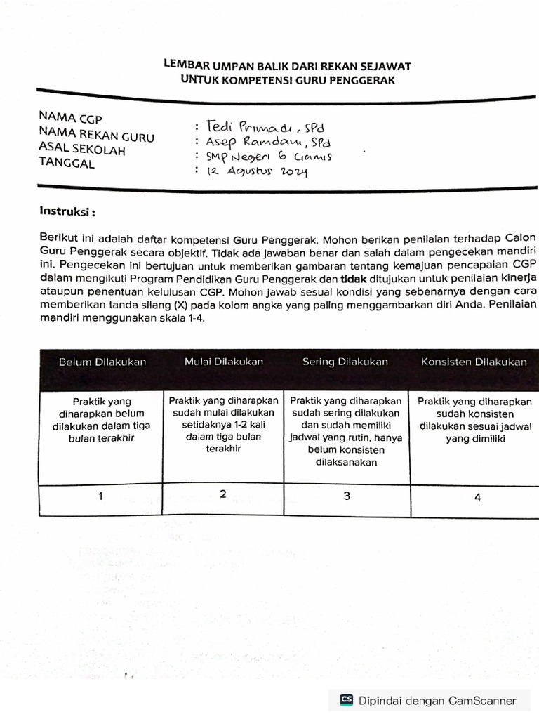 Tugas PI Rekn Sejawat CGP 11 PDF | PDF