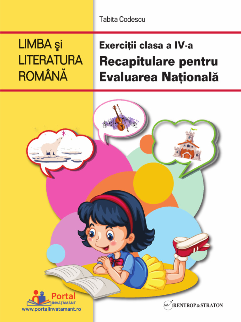 Sample - Recapitulare - Evaluarea - Nationala - Romana - Clasa IV | PDF
