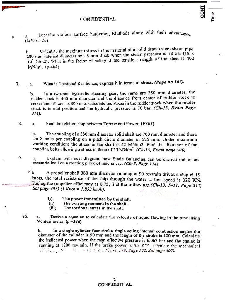 General Engineering Q Bank | PDF