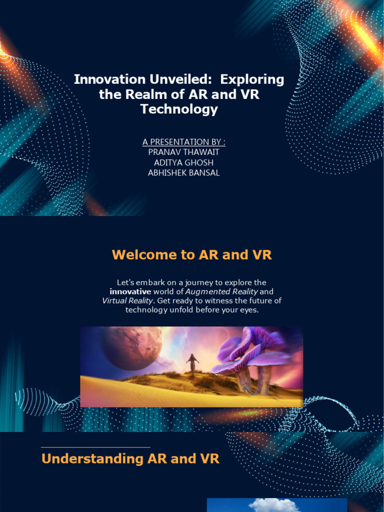 Ar and VR | PDF