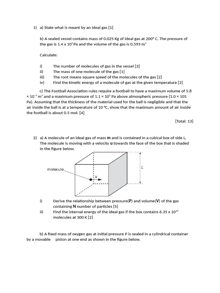 A Level - Ques | PDF