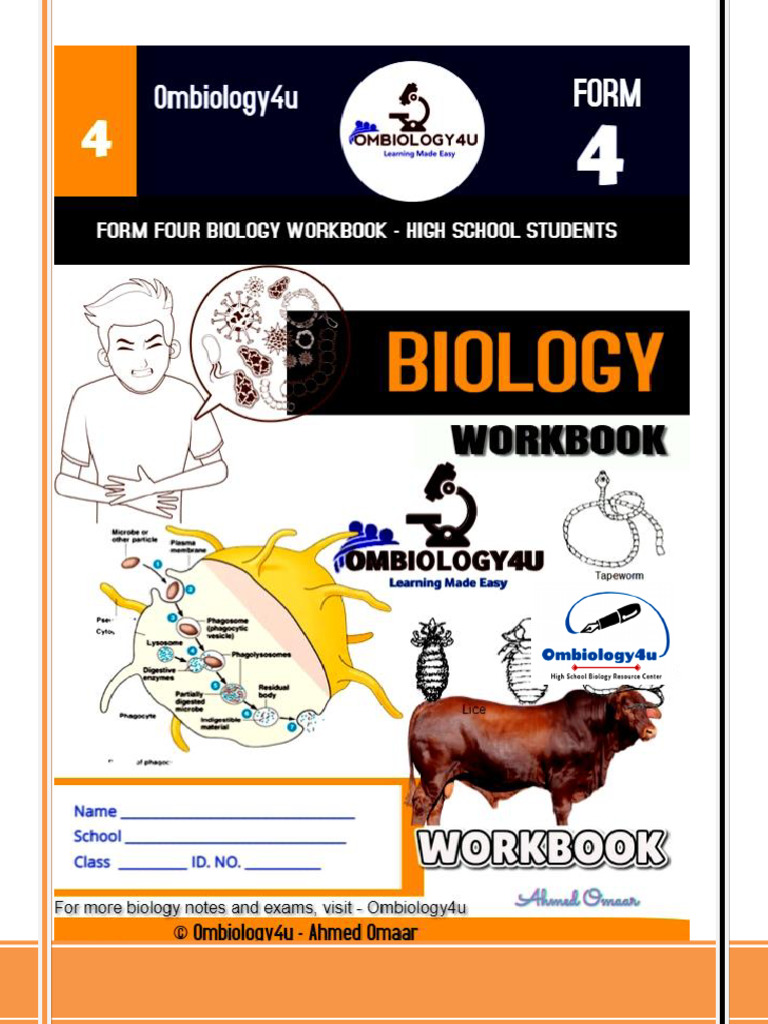Biology Workbook d4 | PDF