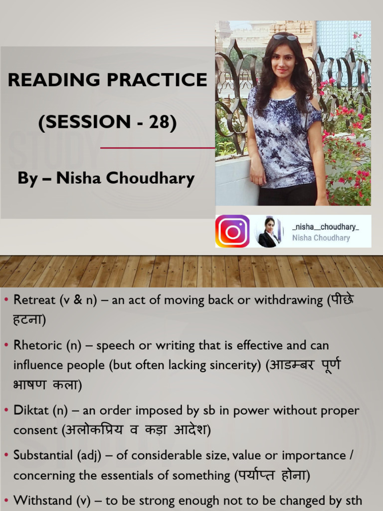 Reading Practice 28 | PDF
