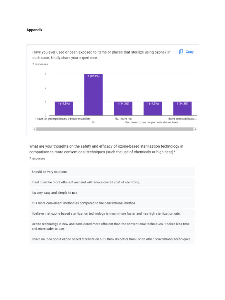 Survey Appendix | PDF