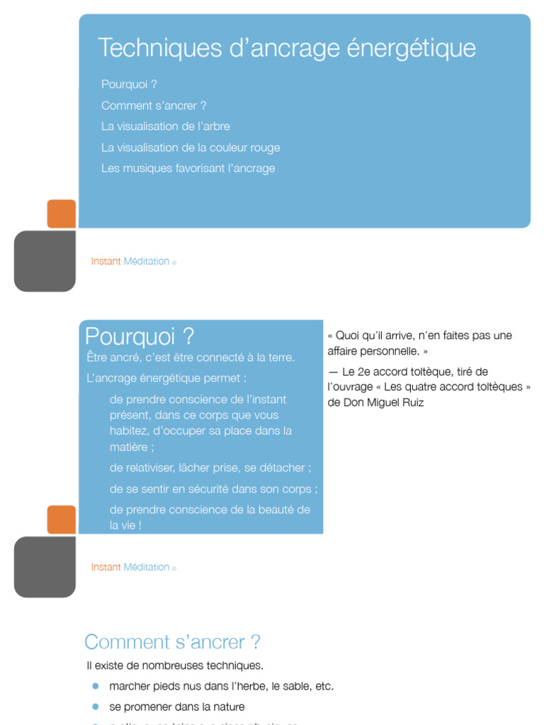 Ancrage Énergétique | PDF