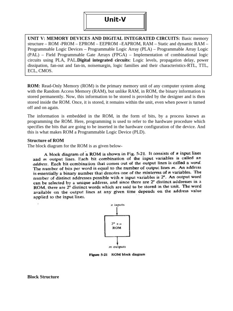 Unit V CSE DELD | PDF