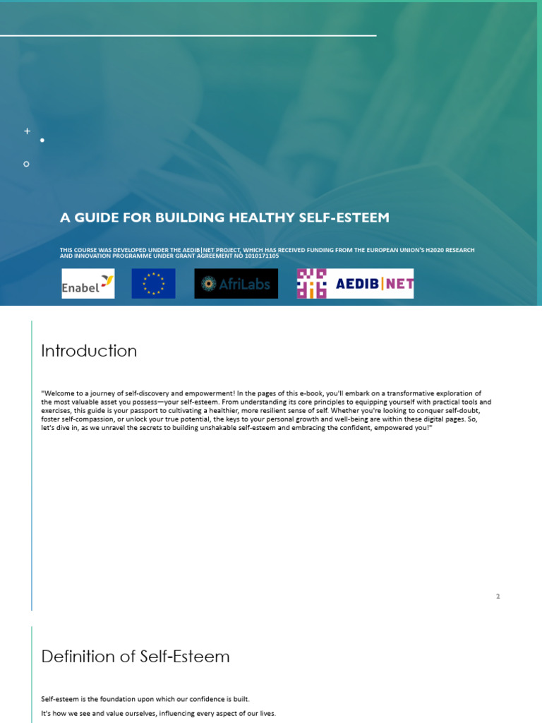 1-Tool Self Esteem | PDF