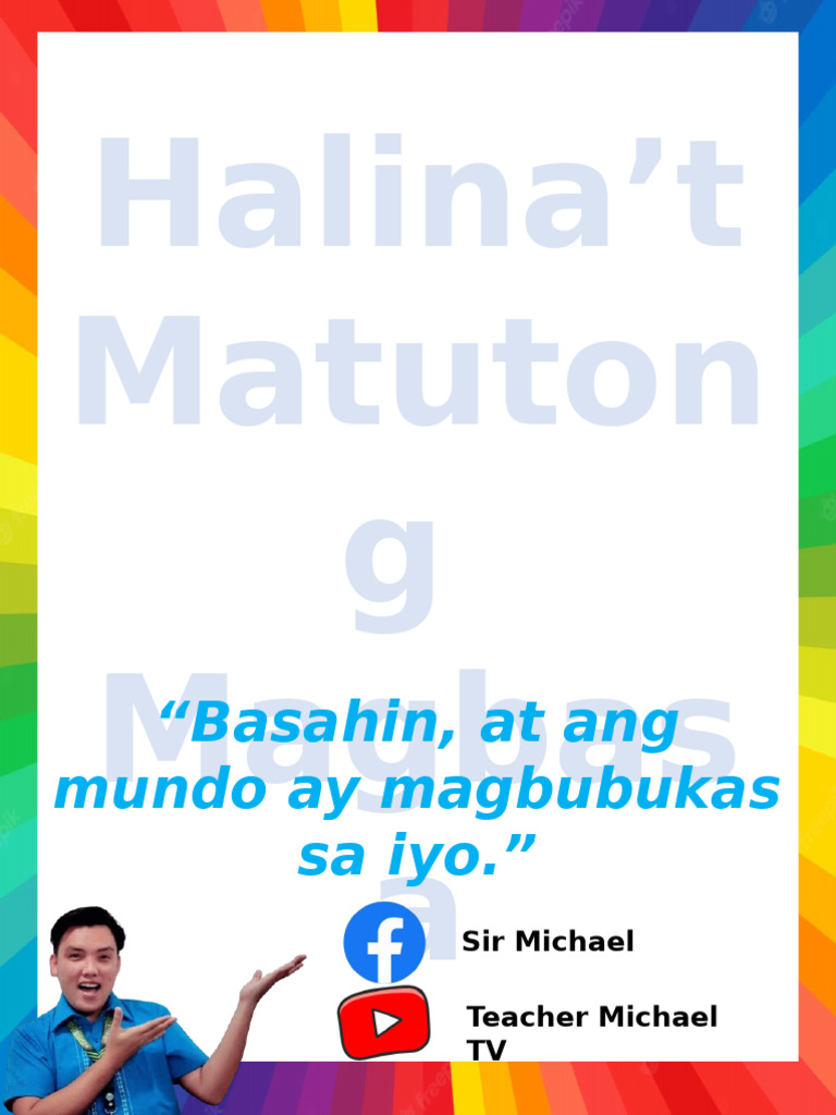 BASAHIN NATIN | PDF