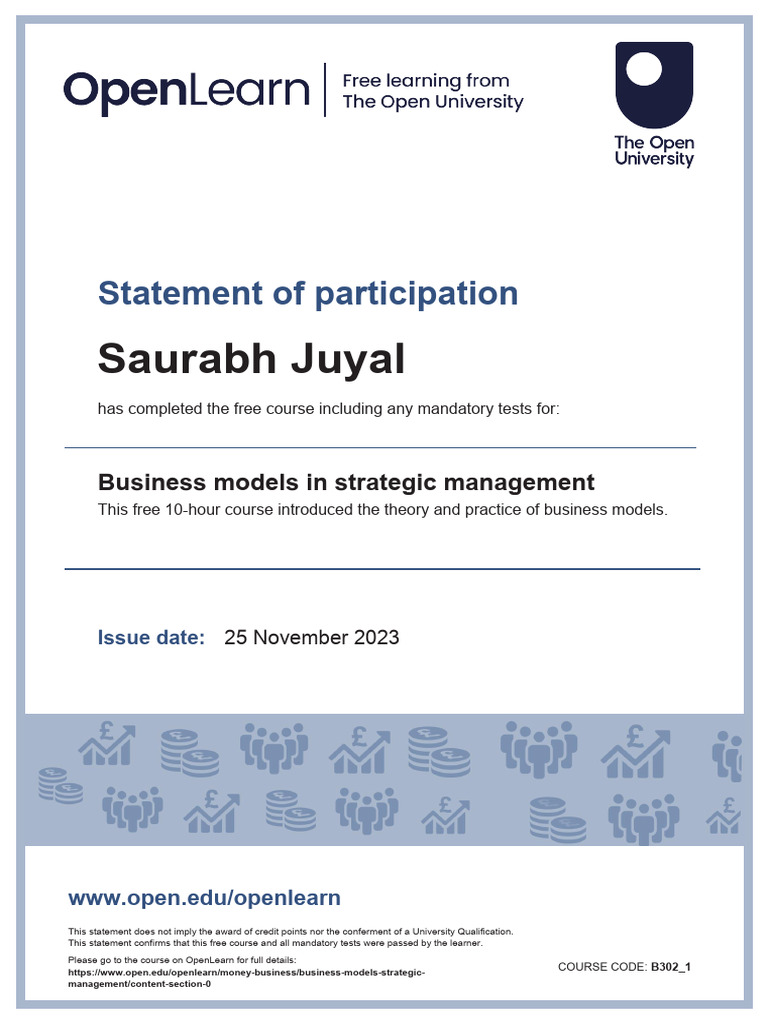 B302 1 Statement | PDF