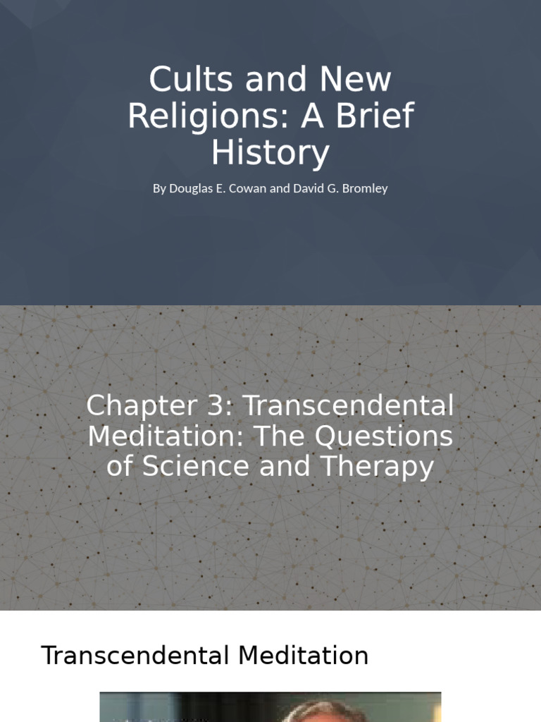Cults and New Religions 3 | PDF