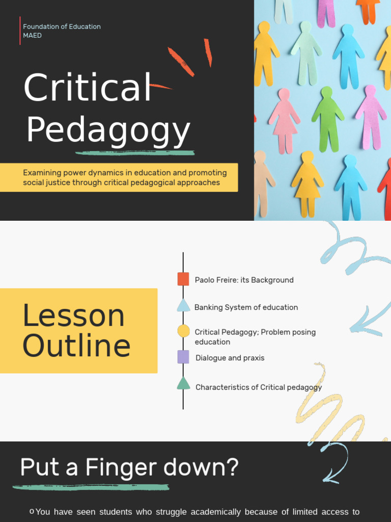 27-Critical Pedagogy Examining Power Dynamics in Education and ...