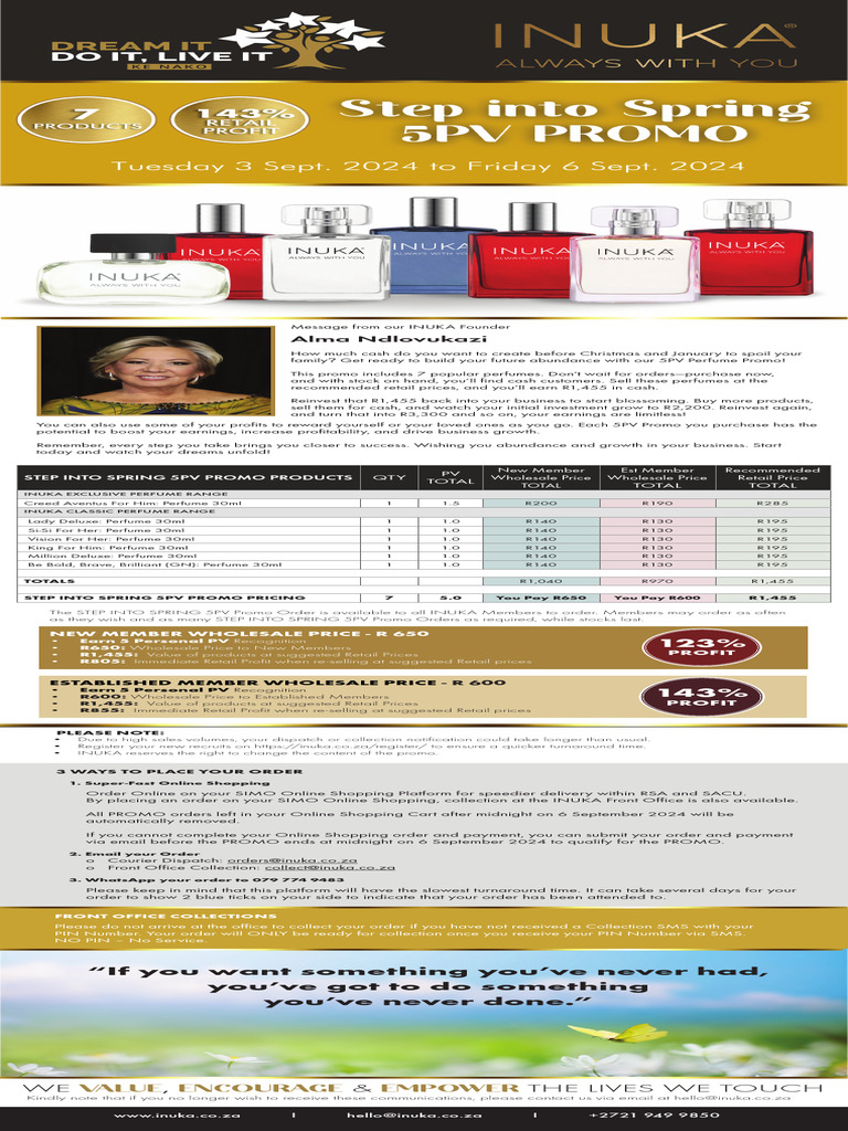 INUKA 5PV Step Into Spring | PDF | Trade | Financial Markets
