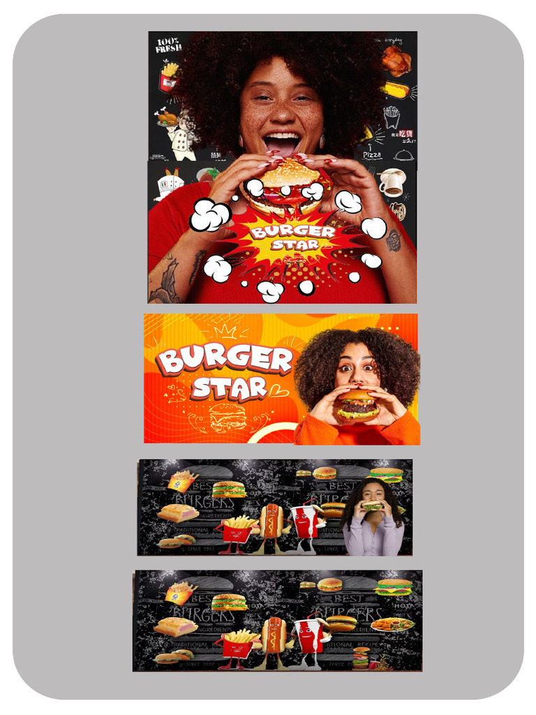 Burger Star Layout | PDF