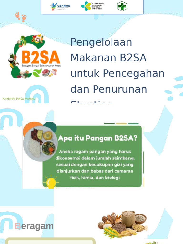 MATERI B2SA PKM Sungai Mandau | PDF