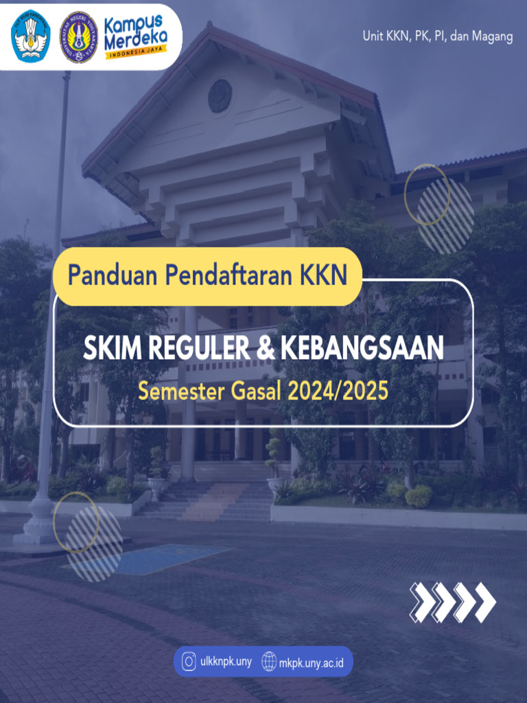 Panduan Pendaftaran KKN Reguler Kebangsaan | PDF