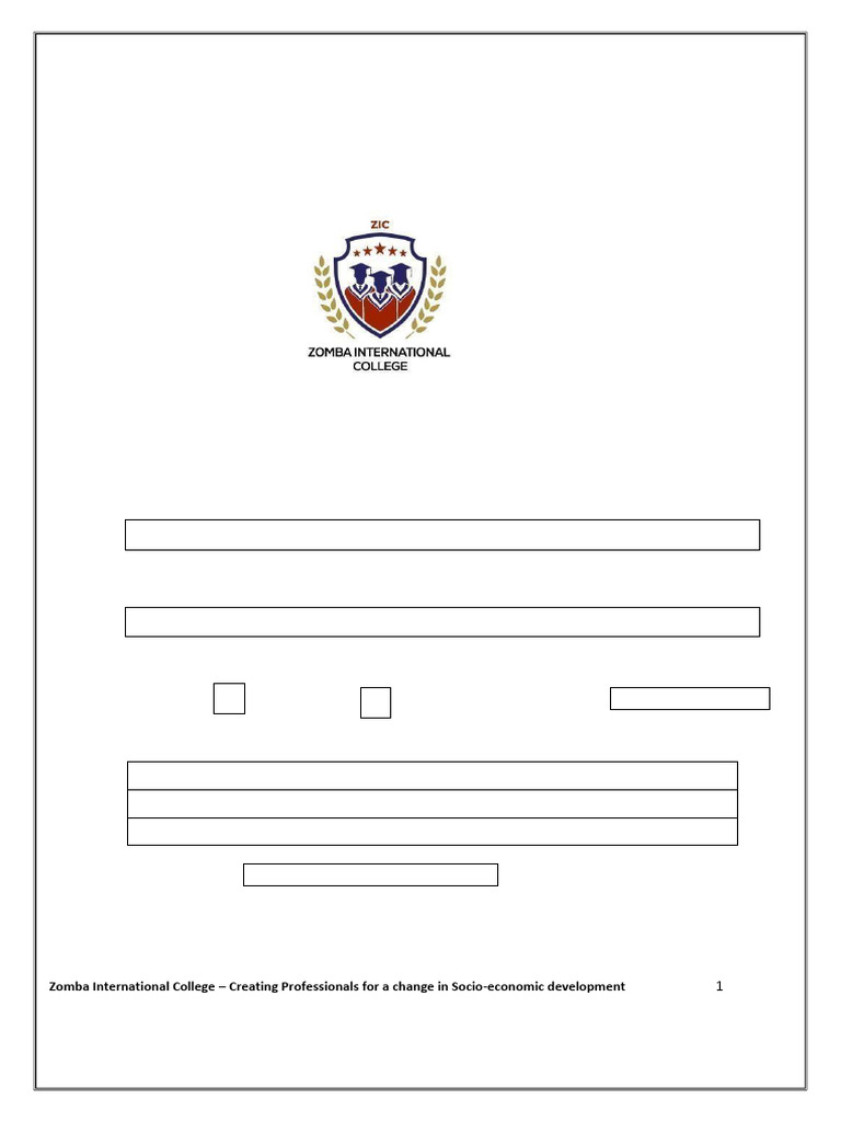 September, 2024 Intake Application Form - 1 | PDF